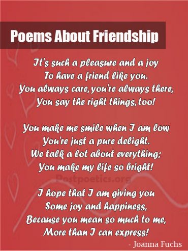 Short Friendship Poems | Best Forever Friendship Poetry