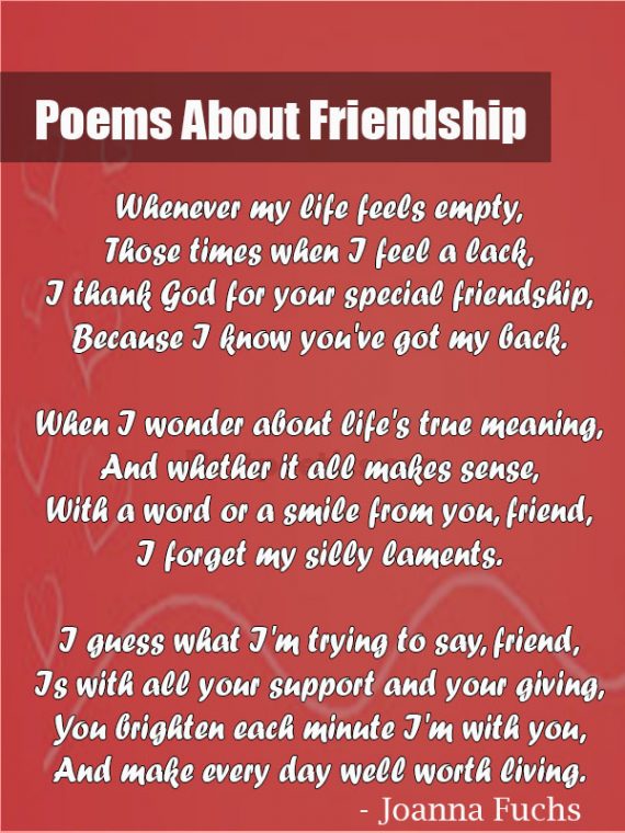 Short Friendship Poems | Best Forever Friendship Poetry