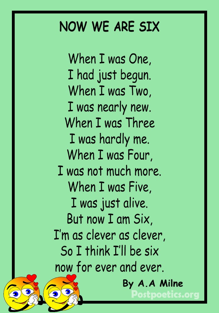 Children Rhyming Poems