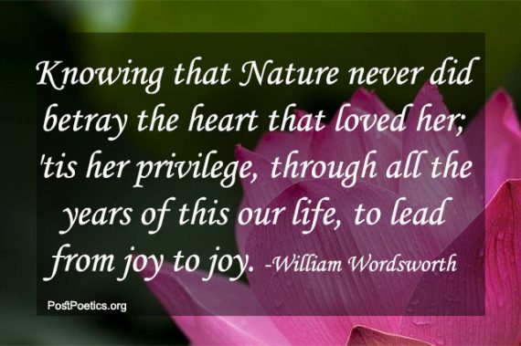 Top William Wordsworth Quotes About Nature, Life, Love