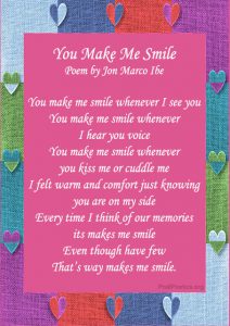 Beautiful Smile Poems To Make Her / Him Smile & Laughter