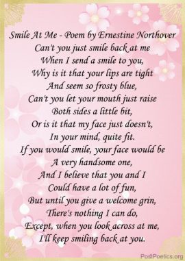Beautiful Smile Poems To Make Her / Him Smile & Laughter