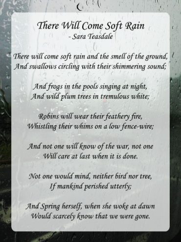 Happy Rain Poems That Rhyme | Poems About Rain And Love