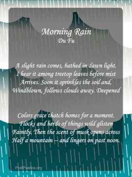 Happy Rain Poems That Rhyme | Poems About Rain And Love