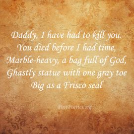 Confessional Poetry Examples | Famous Confessional Poems