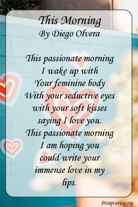 Famous Poems About Making Love For The First Time