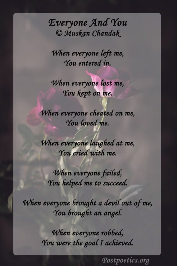 Poems To Make Someone Feel Special | Love & Friendship