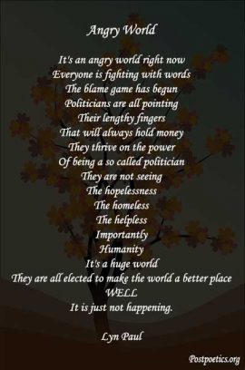 Top 20 Angry Poems | Poems About Hate And Anger