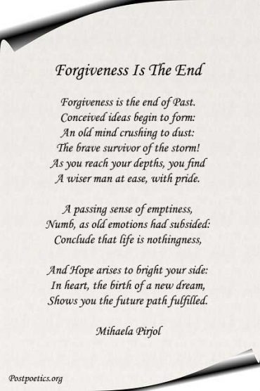 Top Forgiveness Poems that will Change Ur Outlook on Life