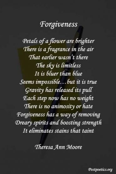 Top Forgiveness Poems that will Change Ur Outlook on Life