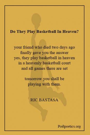 Top 10 Basketball Poems, Basketball Lovers Must Read