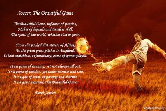 20 Famous Soccer Poems Rhyming | Short Soccer Poems