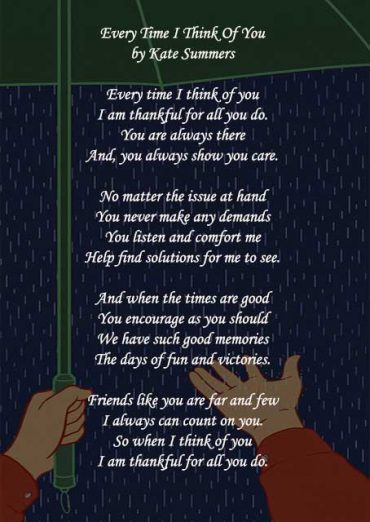 15 Short Thinking of You Poems, Messages for Him / Her