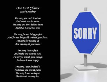 Short Apology Poems | Sorry Poems for Hurting Him / Her
