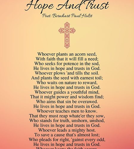 Faith Poems | Post Poetics