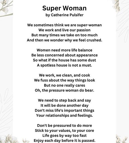 Encouraging Poems | Post Poetics